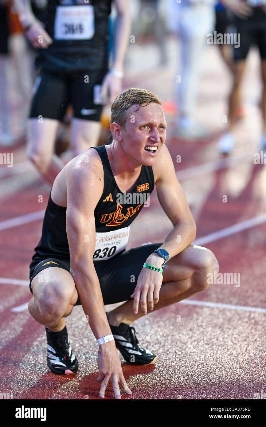 Austin Texas USA, March 27 2025: JUWAN BLIGNAUT of the University of ...