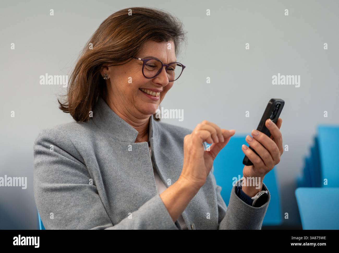 Rosenheim, Germany. 28th Mar, 2025. State Parliament President Ilse ...