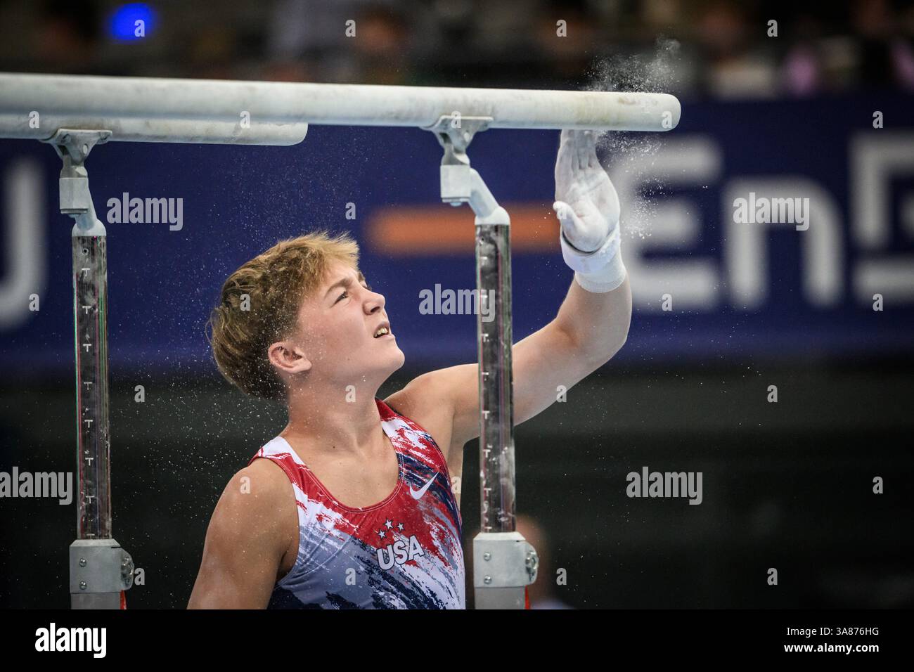 Stuttgart, Deutschland. 28th Mar, 2025. Danila Leykin (USA ...