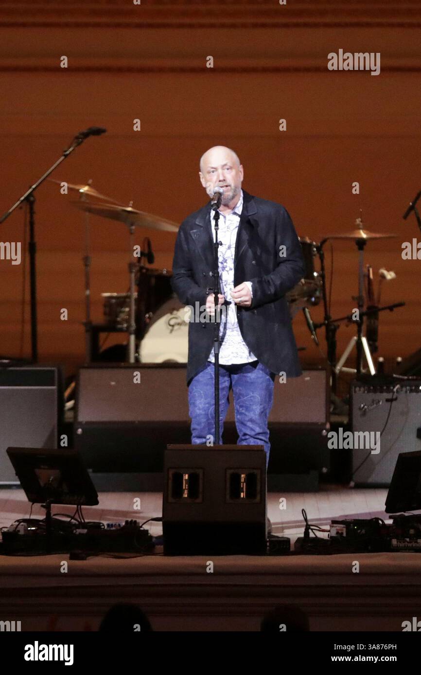 NEW YORK, NEW YORK - MARCH 26, 2025: Michael Dorf took the stage at ...