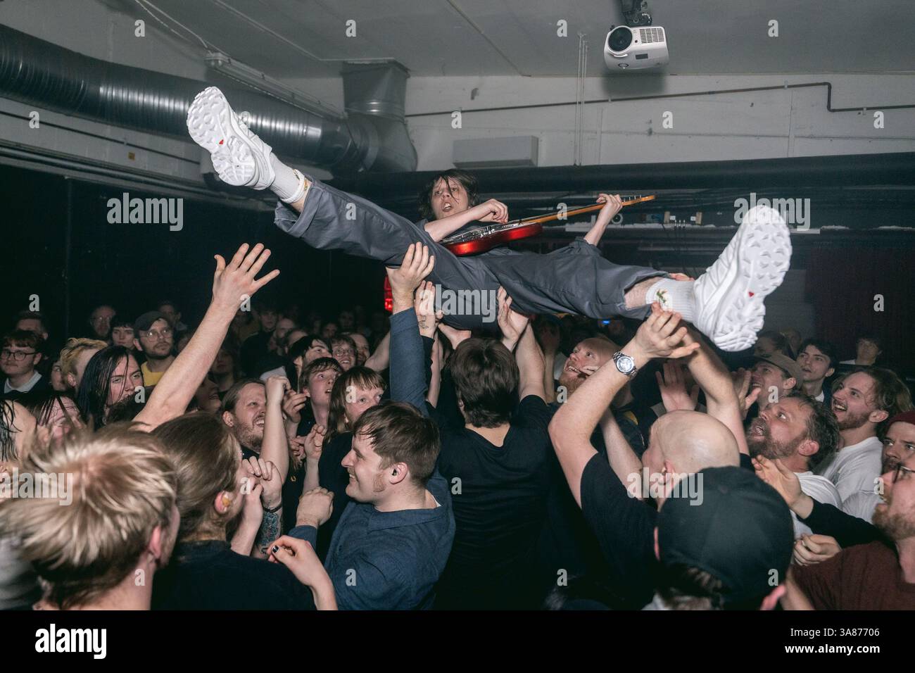 Malmoe, Sweden. 27th Mar, 2025. The Norwegian punk rock band ...