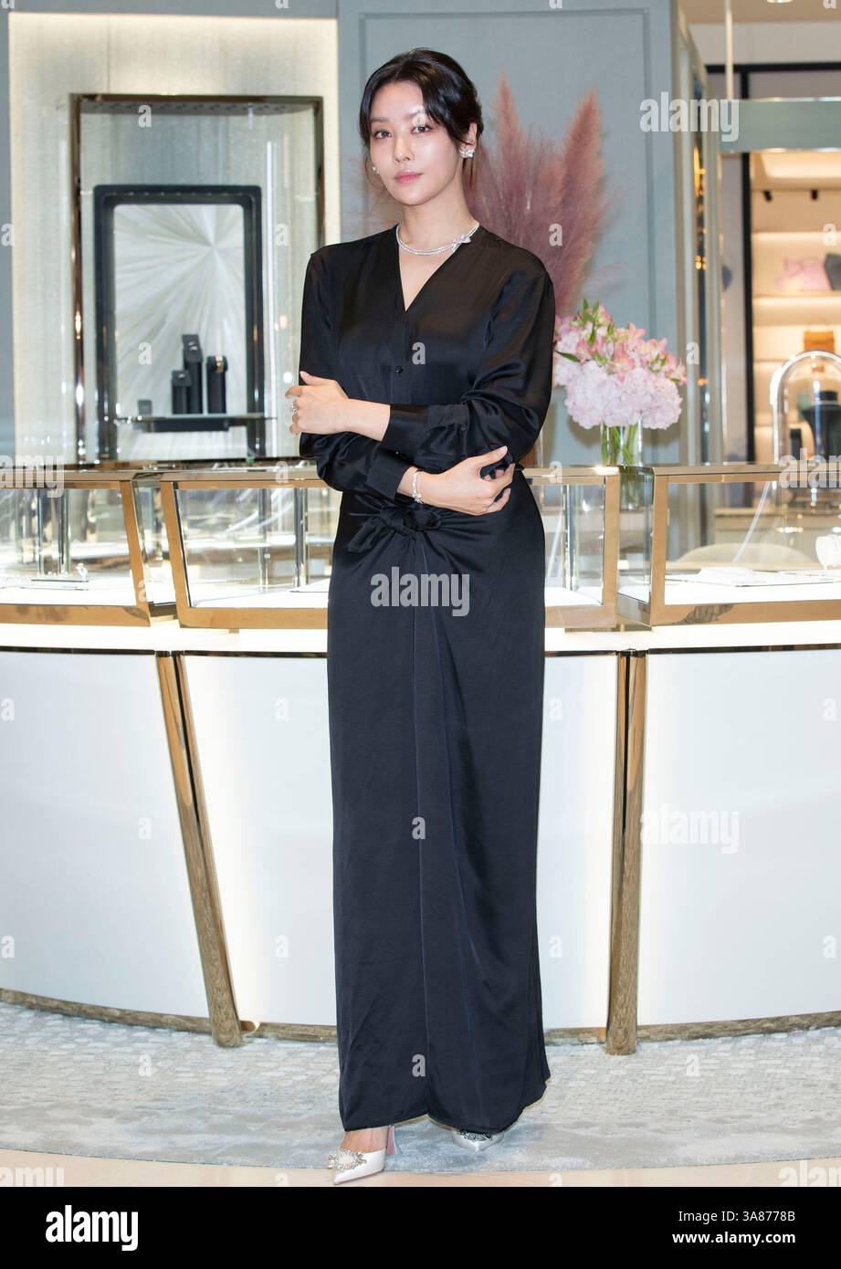 Seoul, South Korea. 27th Mar, 2025. South Korean actress Cha Joo-young ...