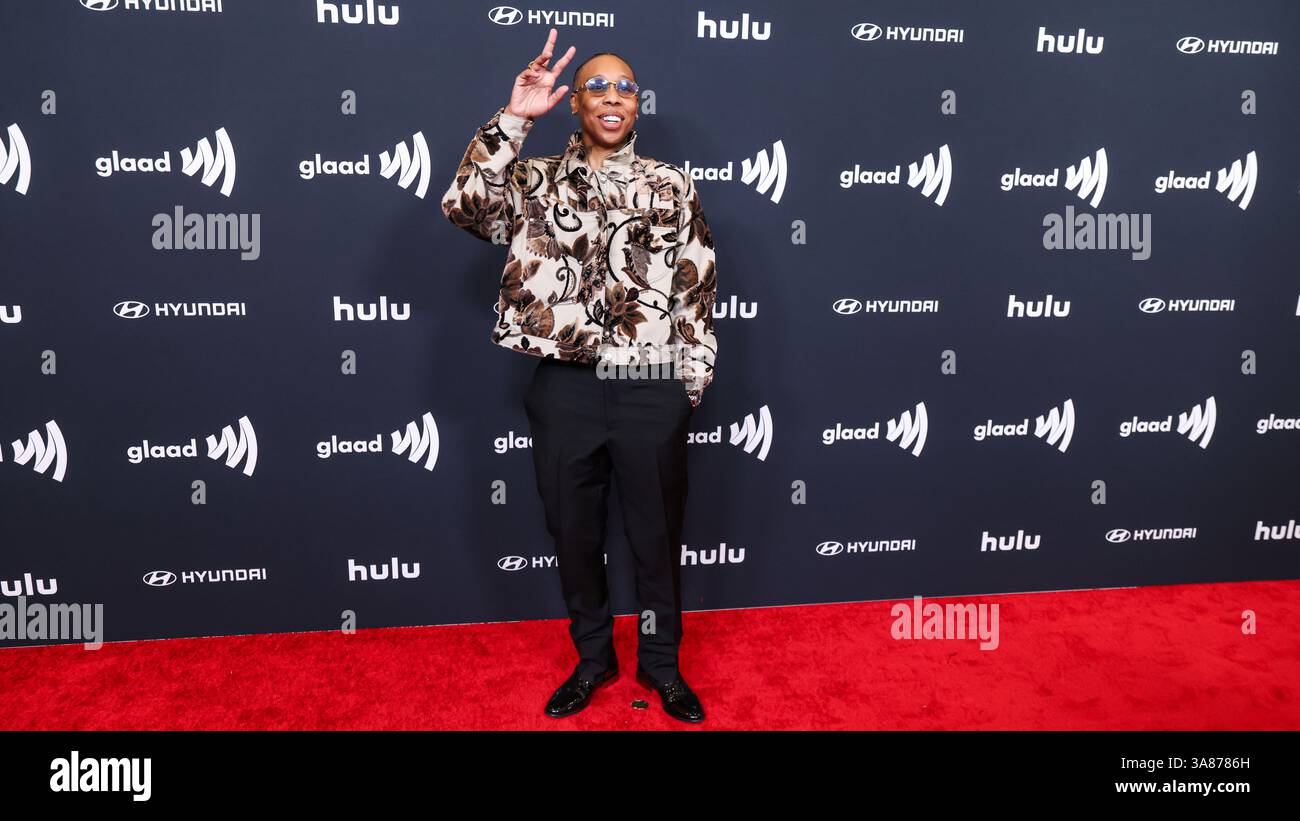 BEVERLY HILLS, LOS ANGELES, CALIFORNIA, USA - MARCH 27: Lena Waithe ...