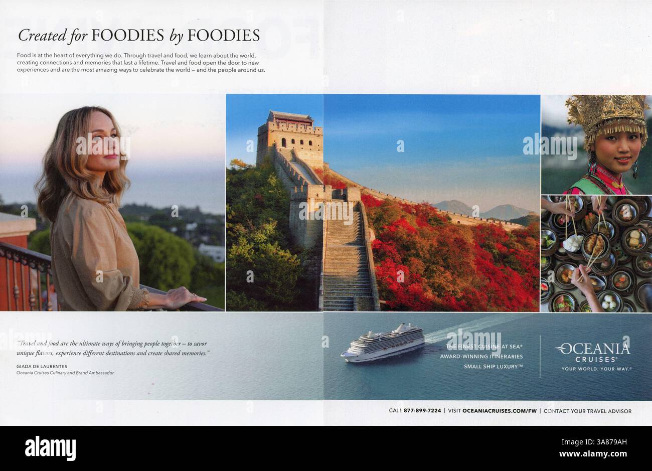 Advert in "Food & Wine" magazine Spring Recipes issue,April 2025 ...