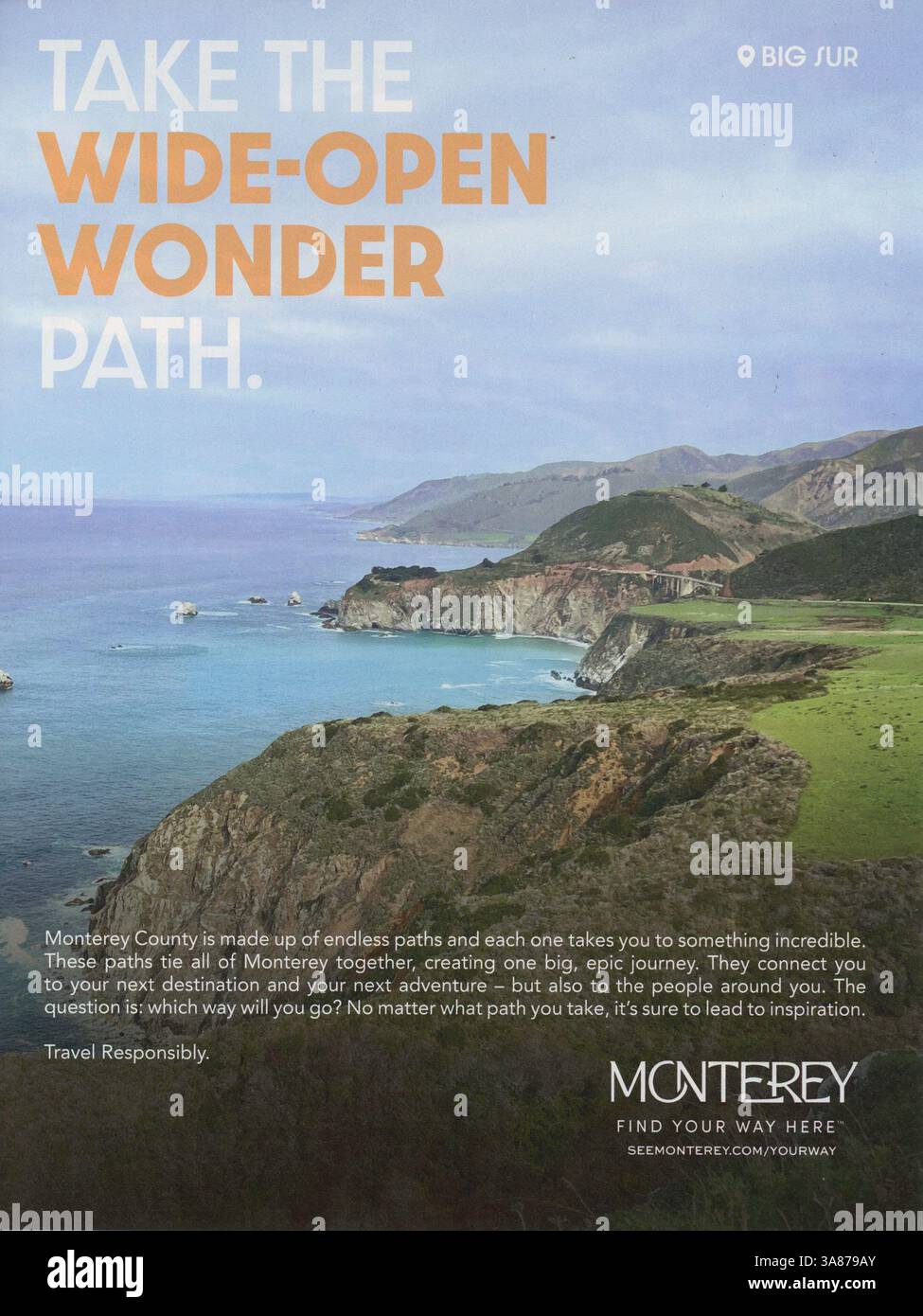 2025 official visitors guide magazine advert, California, United States ...