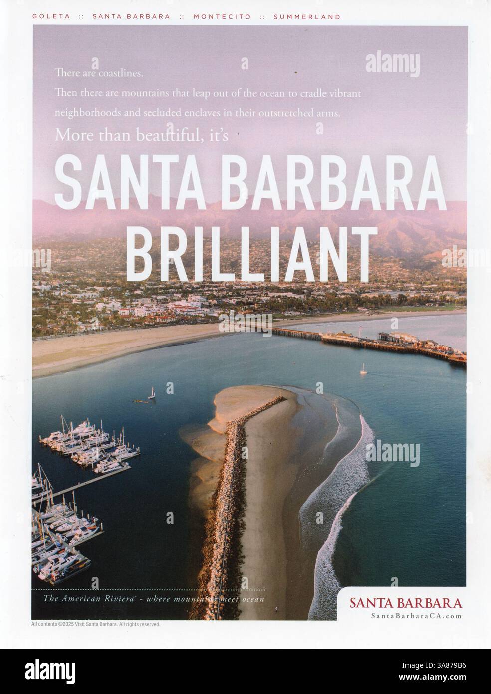 2025 official visitors guide magazine advert, California, United States ...