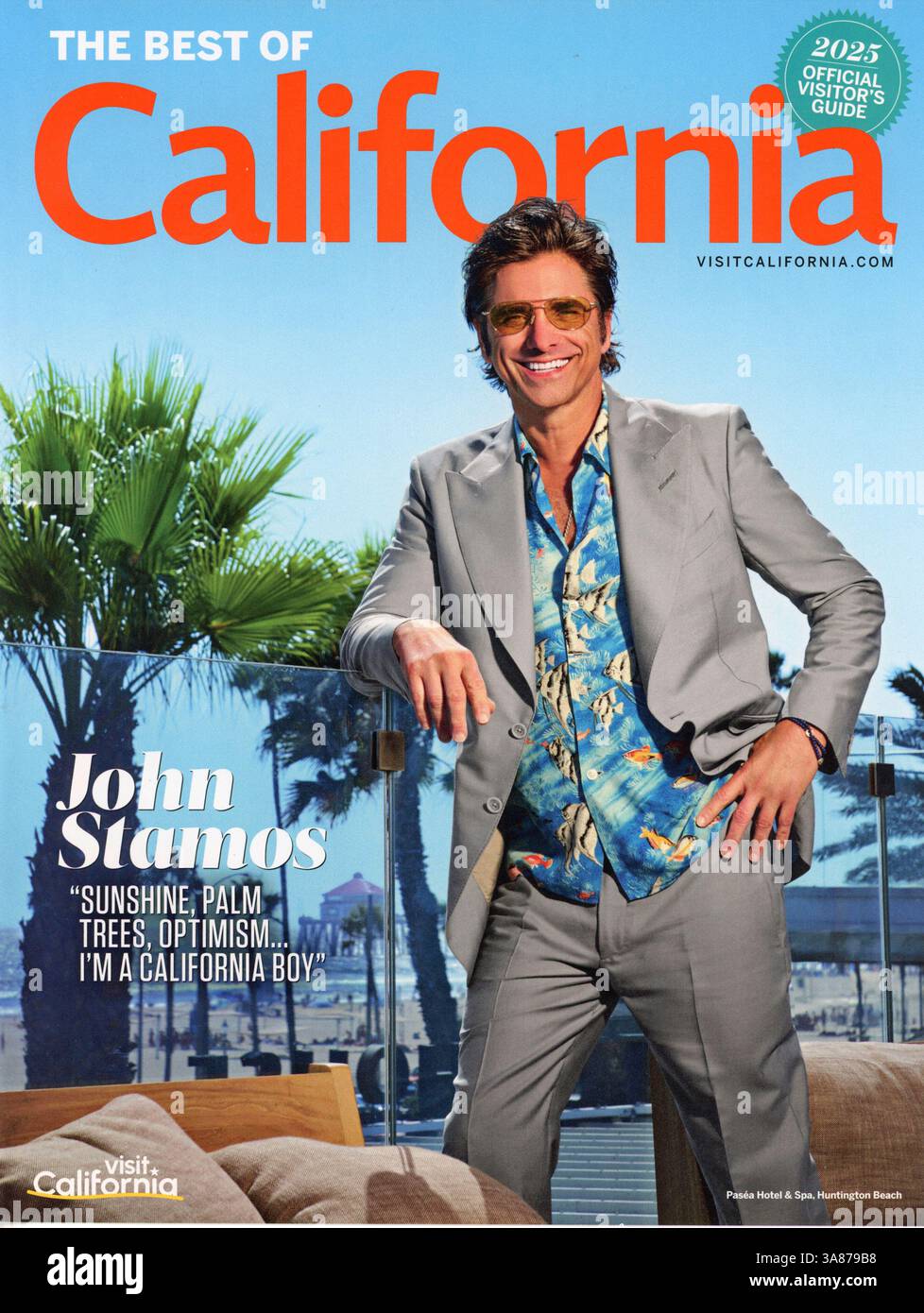 2025 official visitors guide magazine cover, California, United States ...