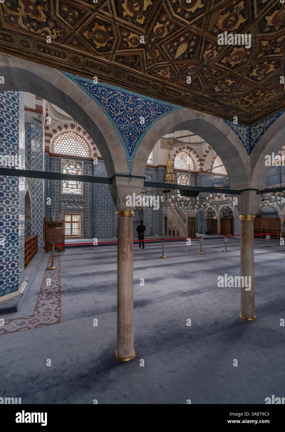 The Rustem Pasha Mosque in Istanbul, Turkey Stock Photo - Alamy