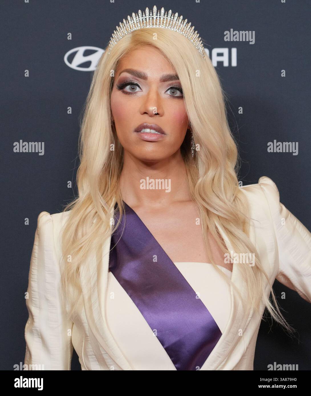 Los Angeles, USA. 27th Mar, 2025. Arisce Wanzer arrives at the 36th ...