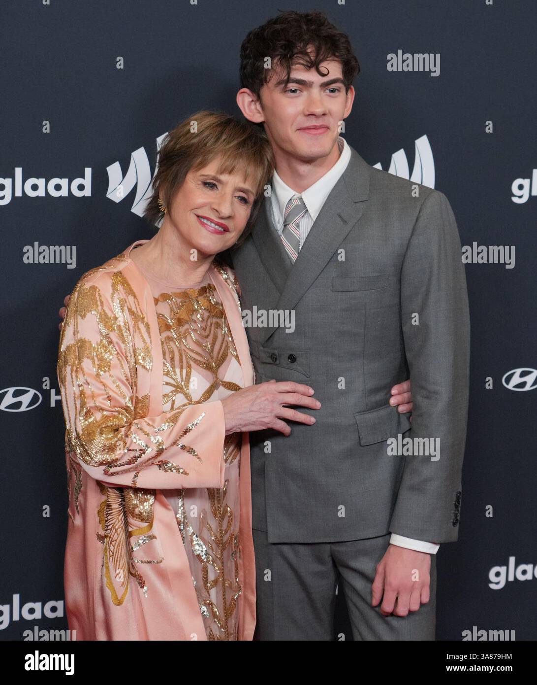 Los Angeles, USA. 27th Mar, 2025. (L-R) Patti LuPone and Joe Locke at ...