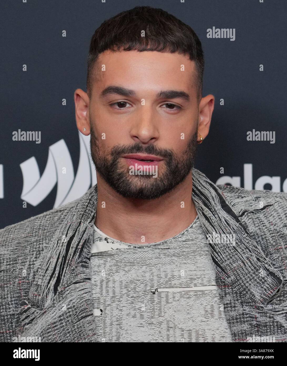 Johnny Sibilly arrives at the 36th Annual GLAAD Media Awards held at ...