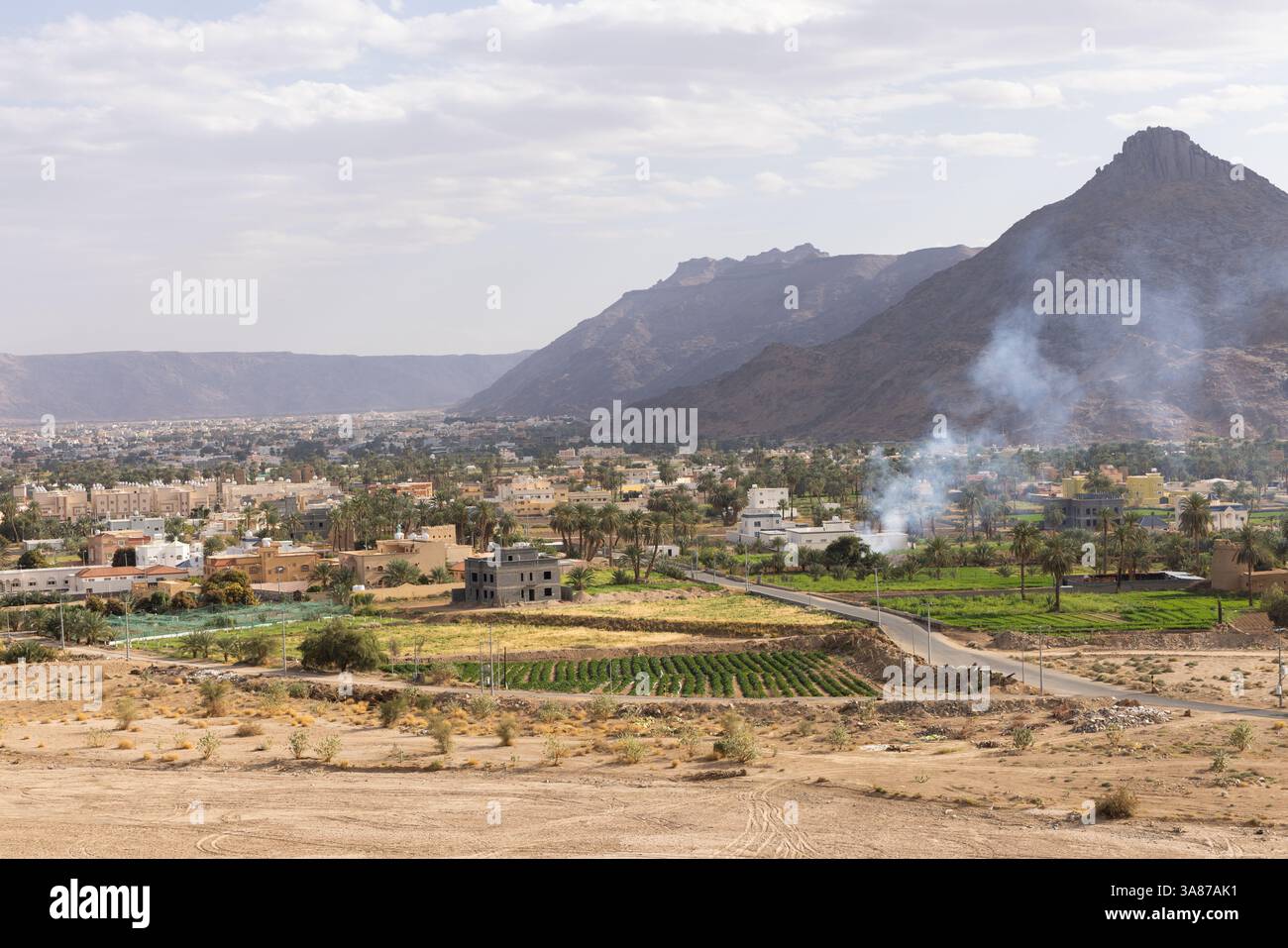 Beautiful landscape in the surroundings of Najran in Saudi Arabia Stock ...