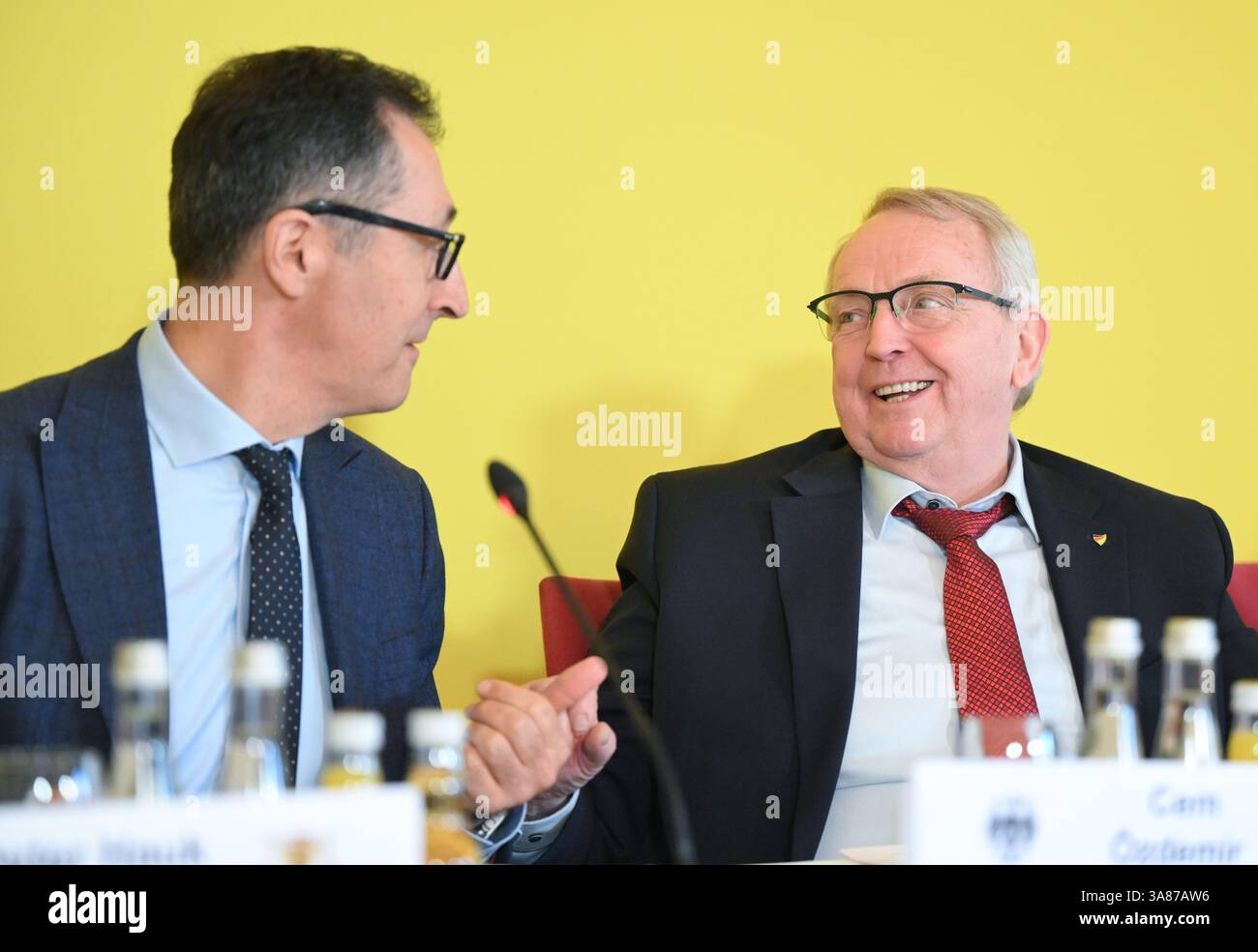 Baden Baden, Germany. 28th Mar, 2025. Cem Özdemir (Alliance 90/The ...