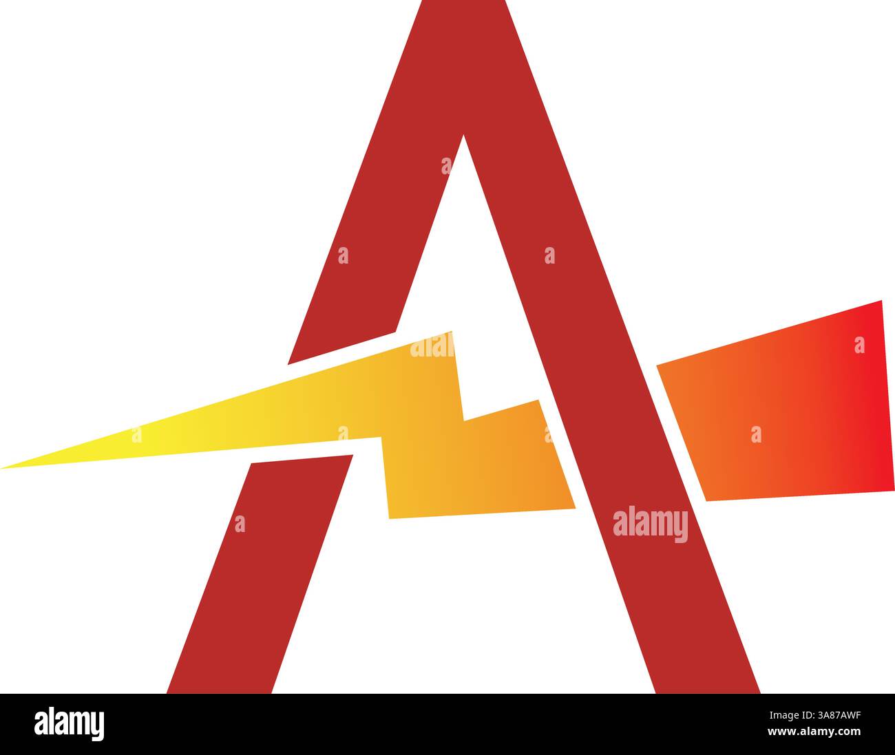 Bold lightning bolt symbol Stock Vector Images - Alamy