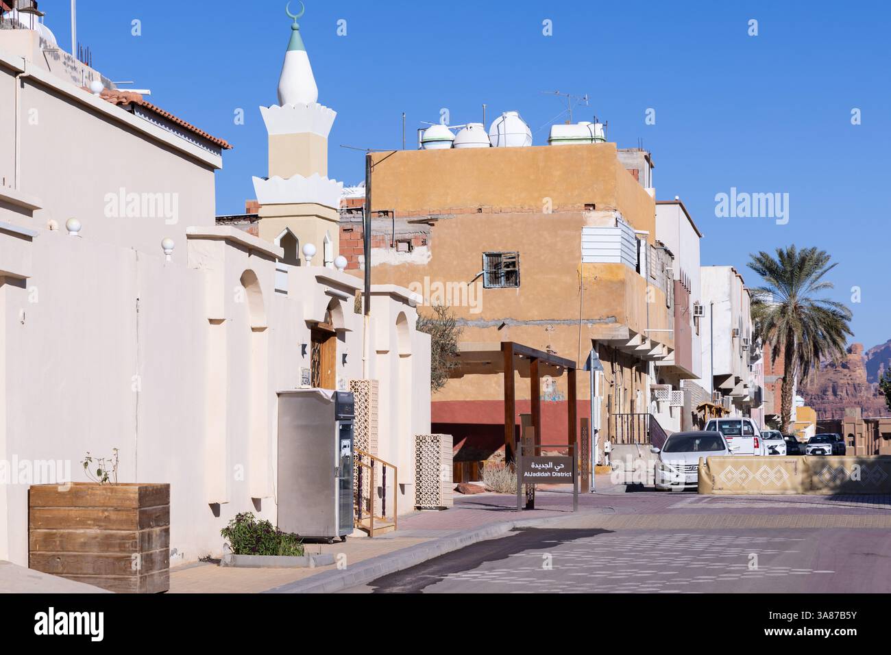 Al Ula, Saudi Arabia, February 12 2024: Historic city of Al Ula in ...