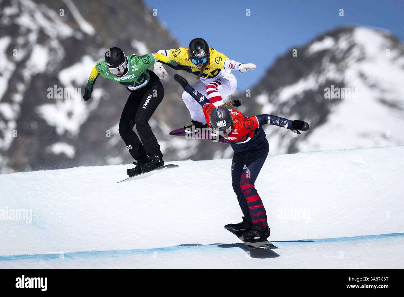 Julia Pereira de Sousa of France, Manon Petit Lenoir of France, and Mia ...