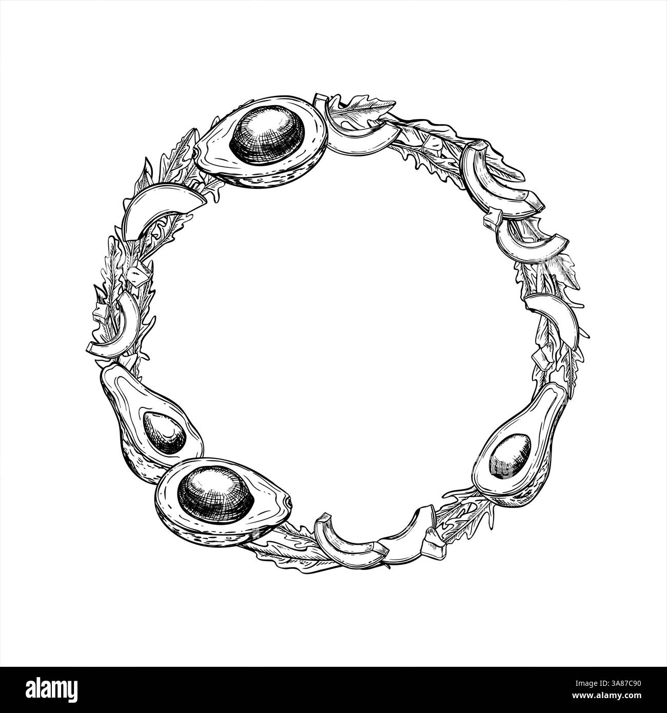 Fresh parsley herb leaves Stock Vector Images - Alamy