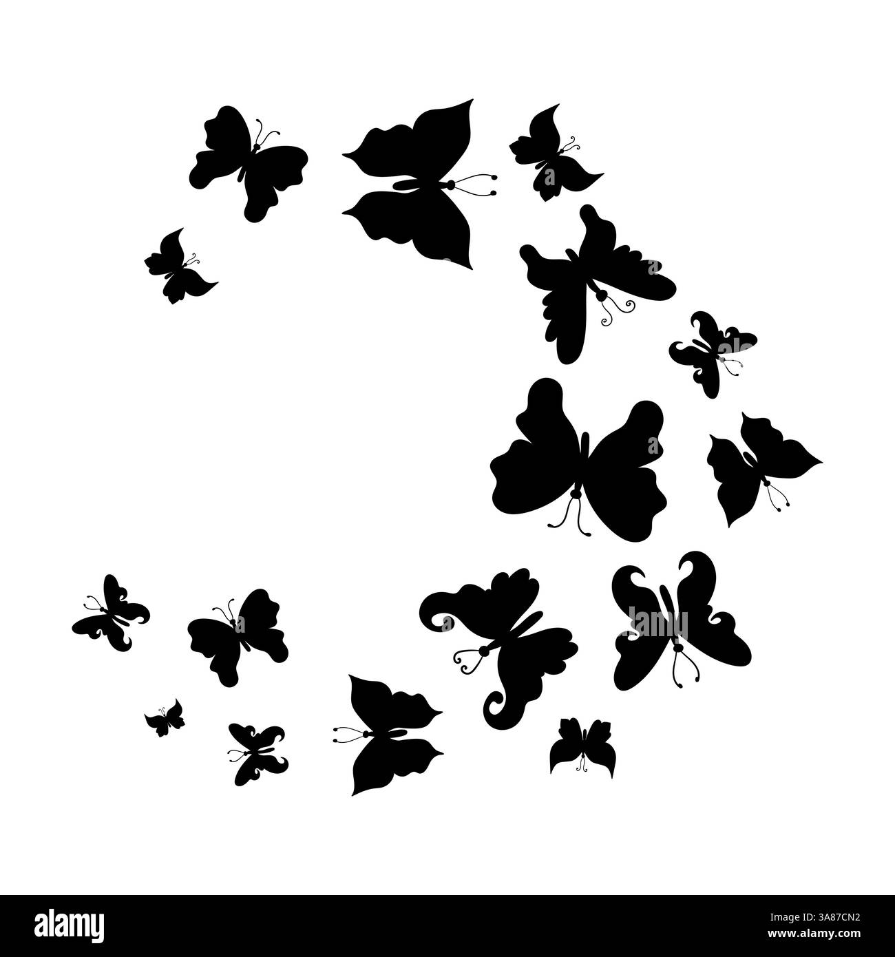 Formation isolated on elegant Black and White Stock Photos & Images - Alamy