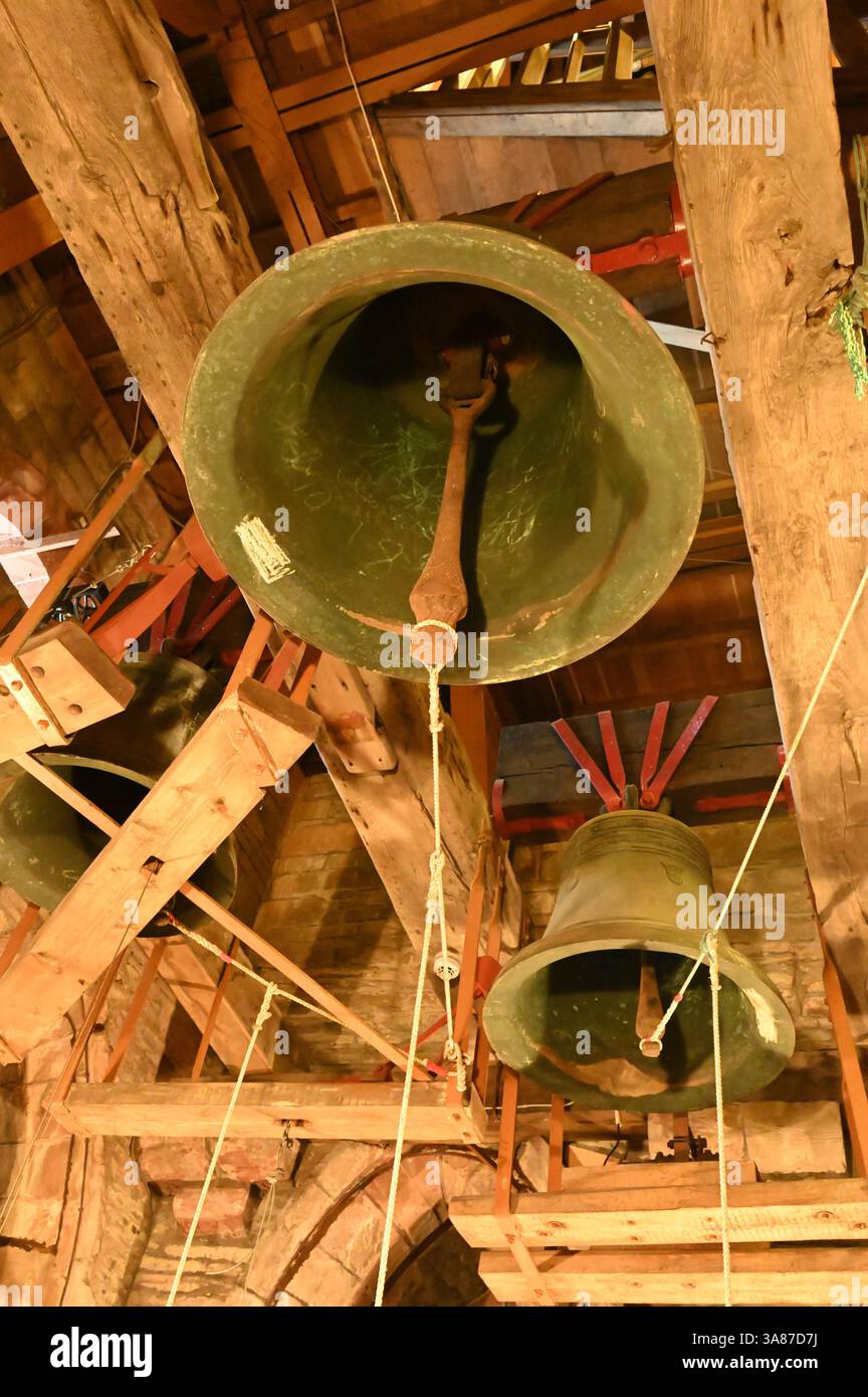 Bell ringing mechanism inside hi-res stock photography and images - Alamy