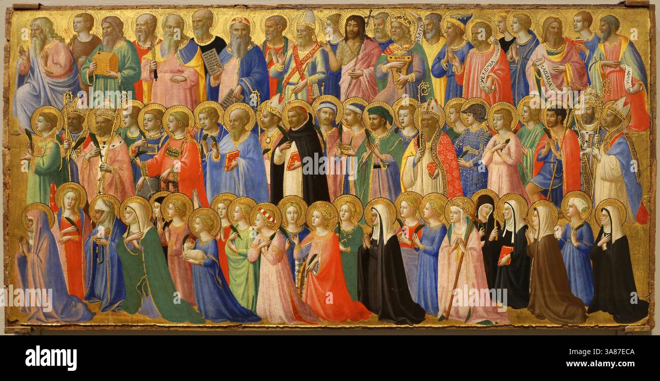 Fra Angelico: The Forerunners of Christ with Saints and Martyrs ...