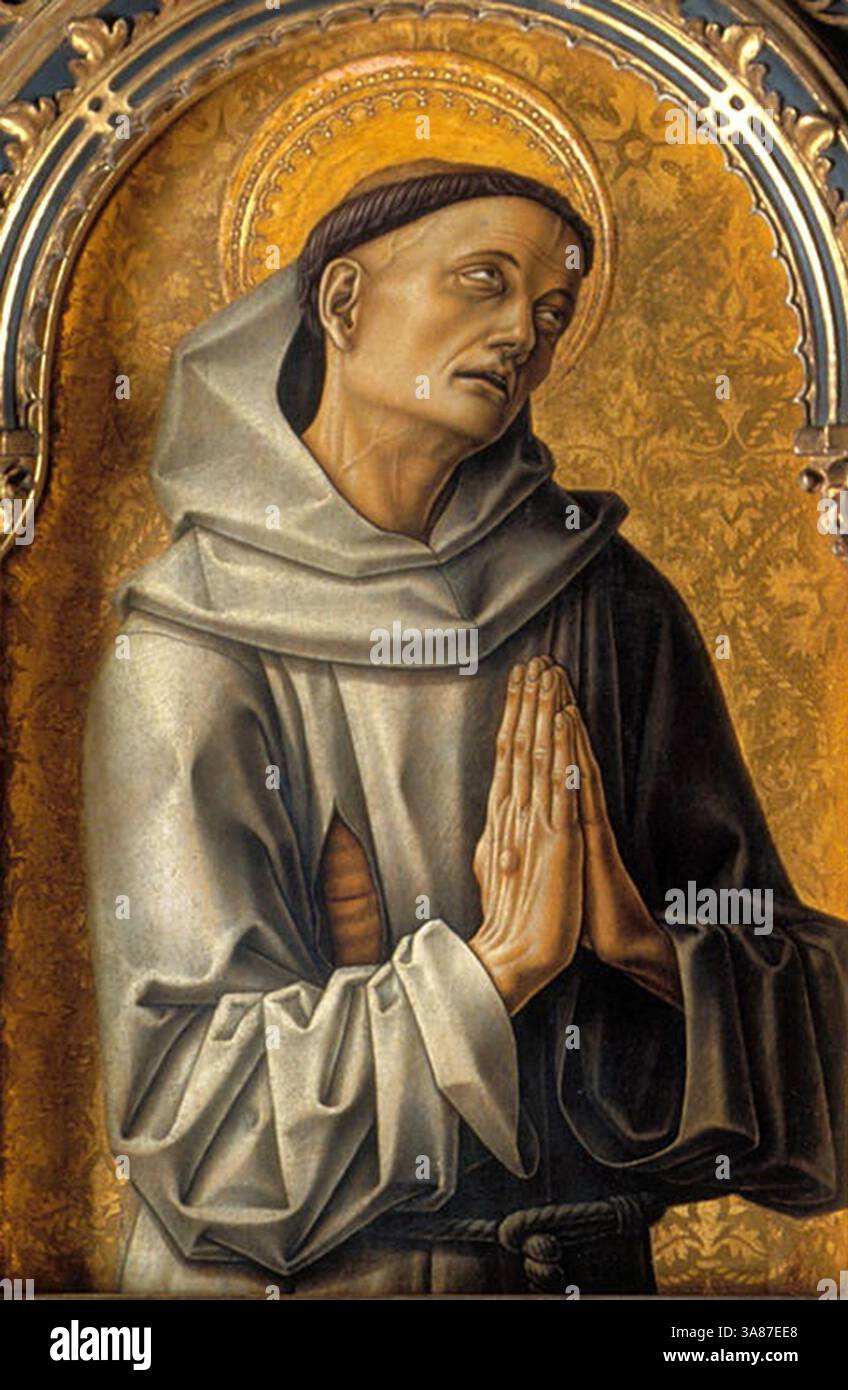 Panel of 1476 Altarpiece or San Domenico Altarpiece by Carlo Crivelli ...