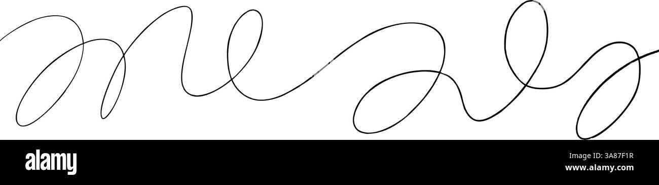 Seamless wavy line pattern with ripple strokes and abstract curves ...