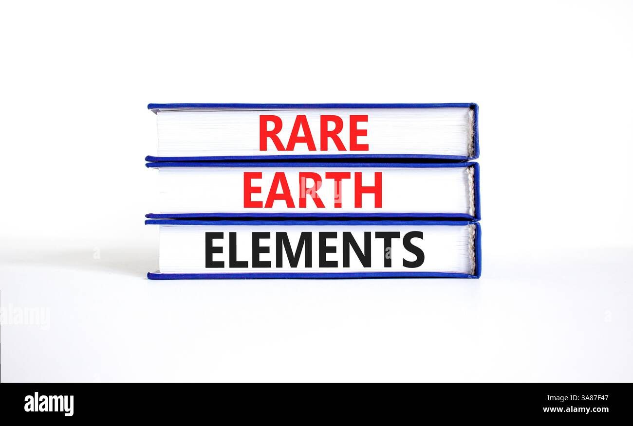 Rare earth elements symbol. Concept words Rare earth elements on ...