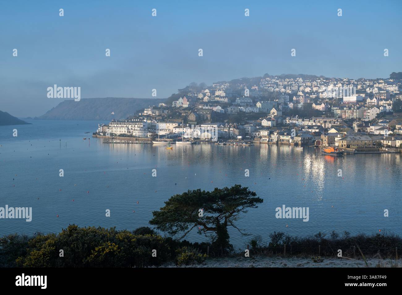 Salcombe town harbour shot hi-res stock photography and images - Alamy