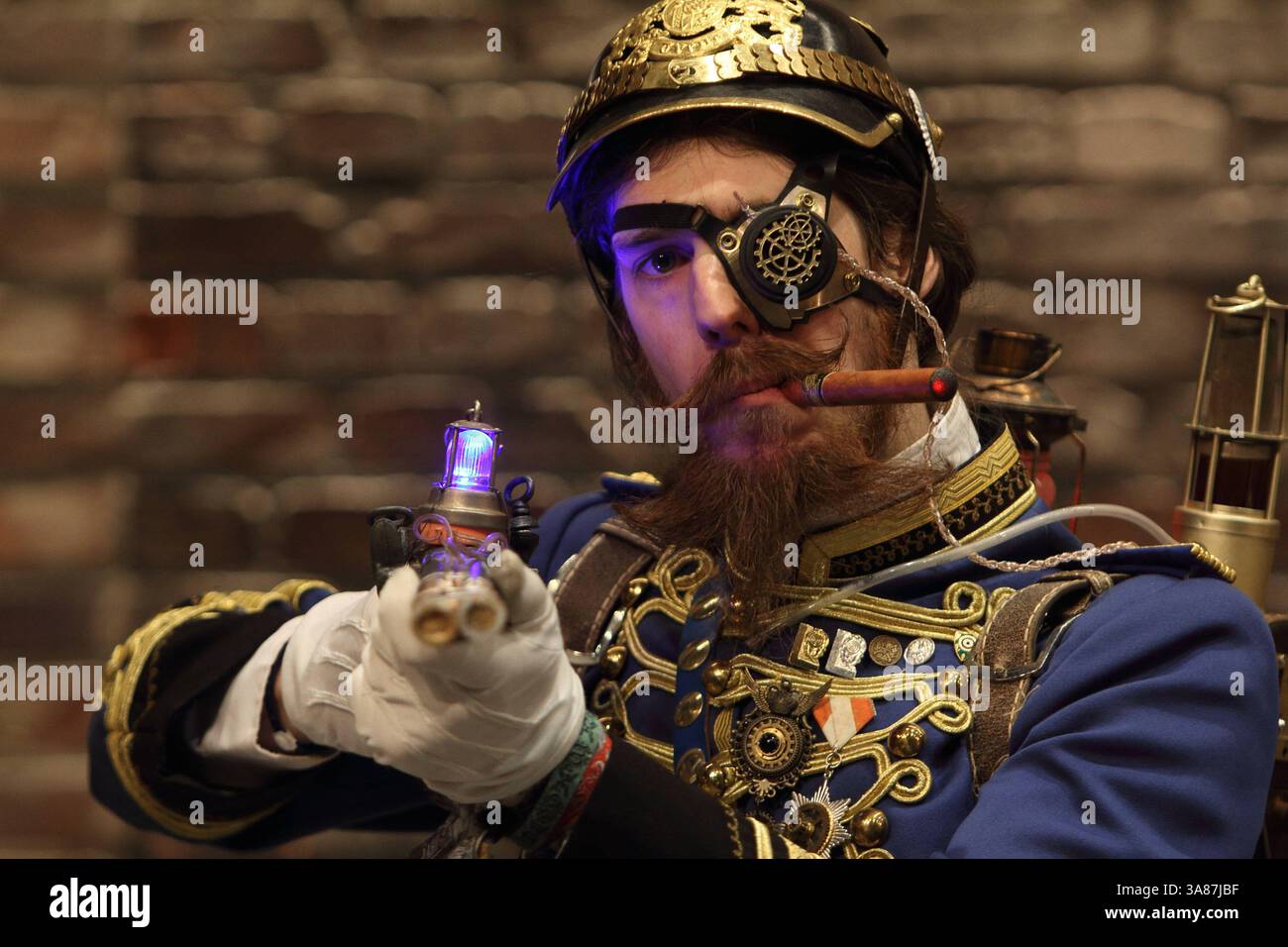 Steampunk waffe hi-res stock photography and images - Alamy