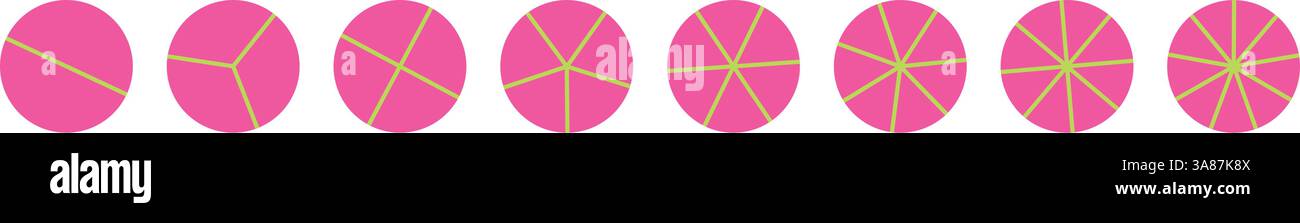 Segmented circle arrow circular arrow Cut Out Stock Images & Pictures ...