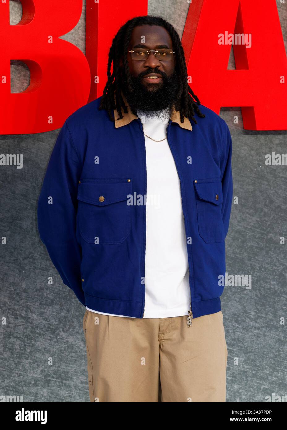 London, UK. 27th Mar, 2025. Jay Urban attends the MobLand Global Premiere at Odeon Luxe in ...