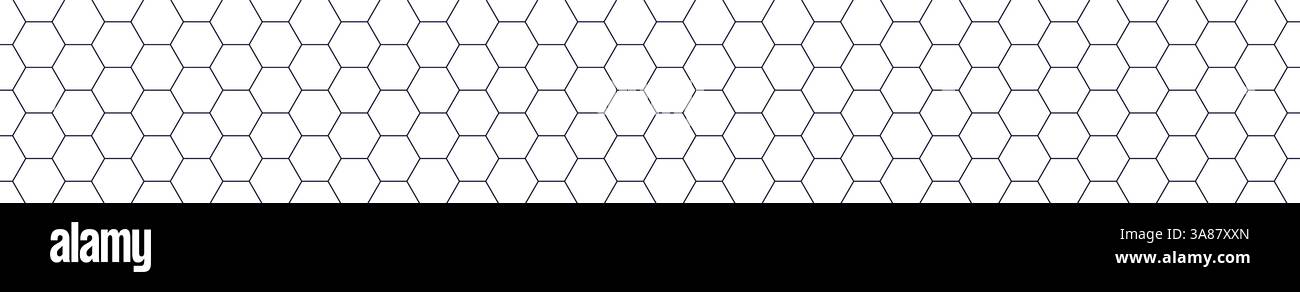 Seamless honeycomb pattern with hexagonal grid, bee hive texture ...