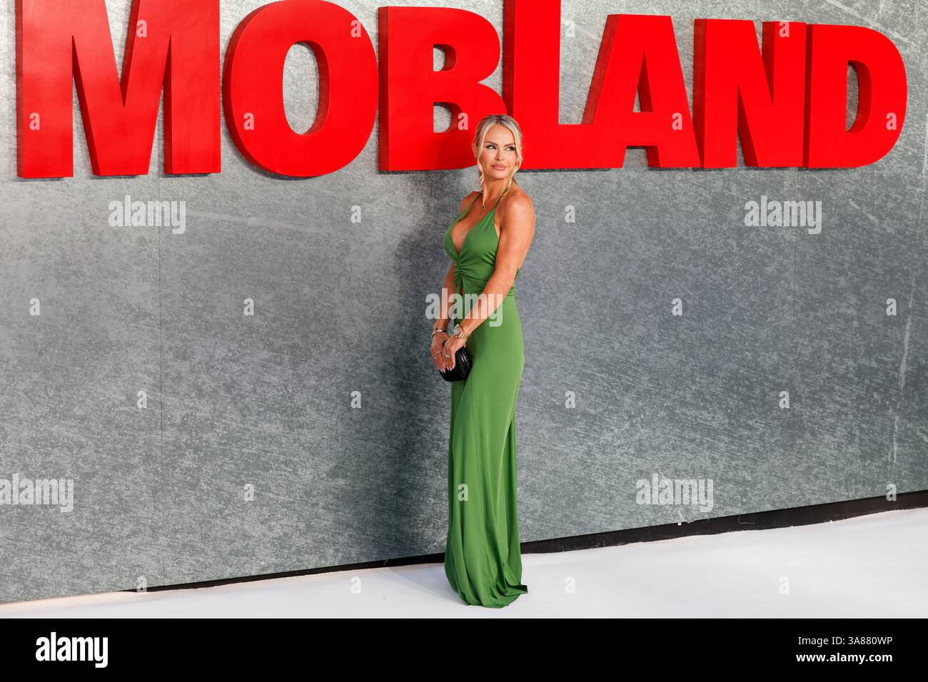 London, UK. 27th Mar, 2025. Annie Cooper attends the MobLand Global ...