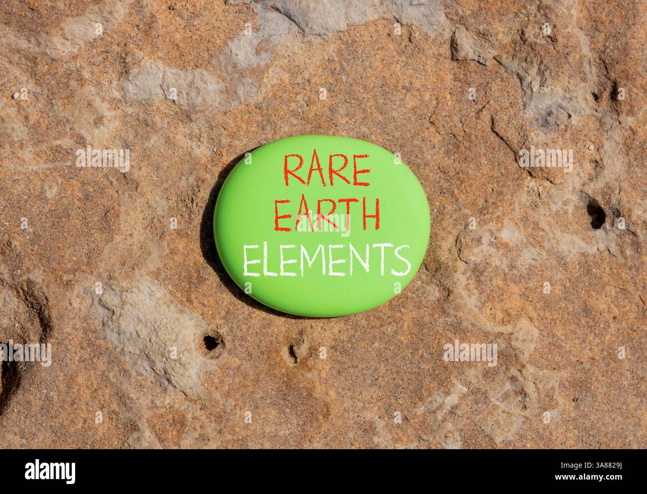 Rare earth elements symbol. Concept words Rare earth elements on ...