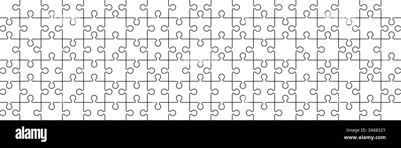 Jigsaw puzzle pieces pattern background., geometric square template ...