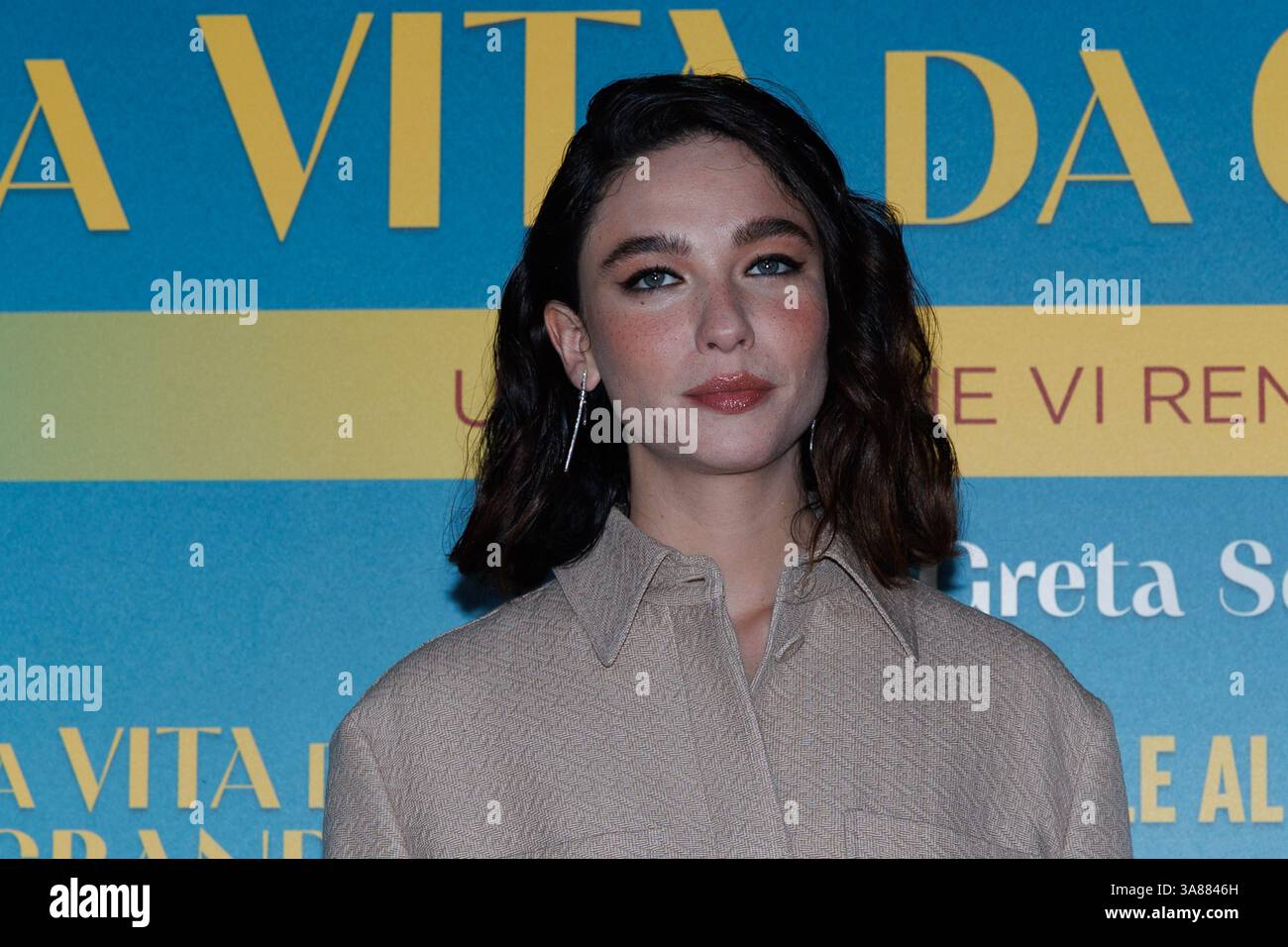 Rome, Italy. 28th Mar, 2025. Matilda De Angelis attends the photocall ...