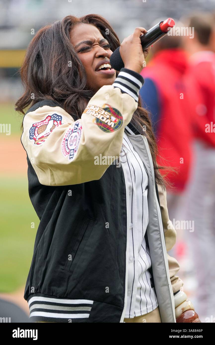 Chicago, United States. 27th Mar, 2025. Chicago actress Daryn Alexus ...