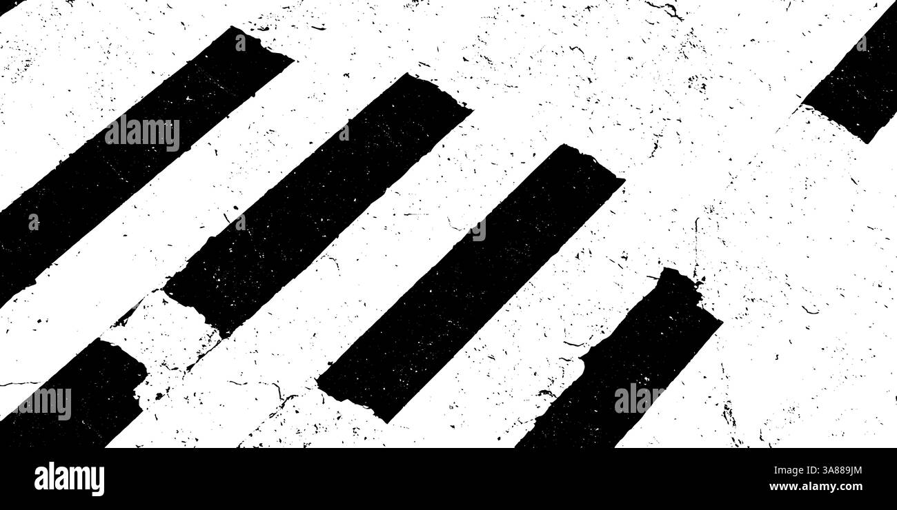 Urban Asphalt Texture with Crosswalk Lines and Weathering Grunge ...