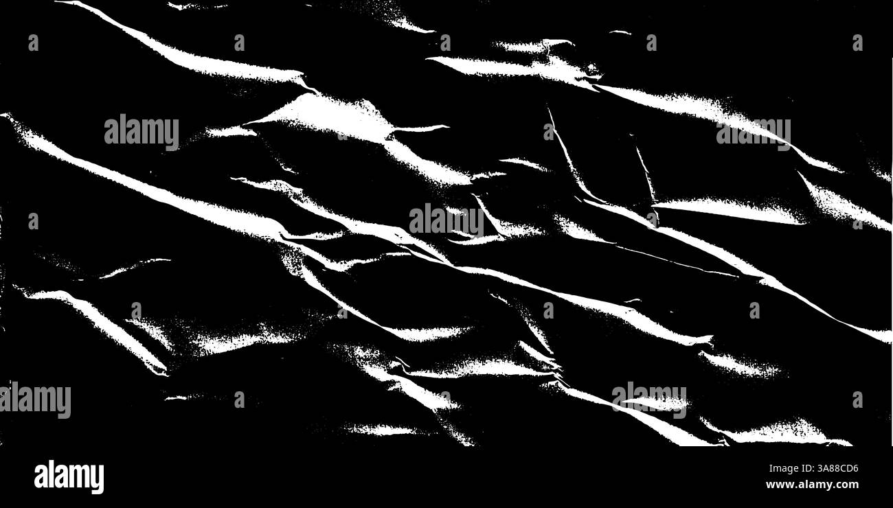 Vintage Foil Paper Texture with Distressed Edges and Grainy Noise ...