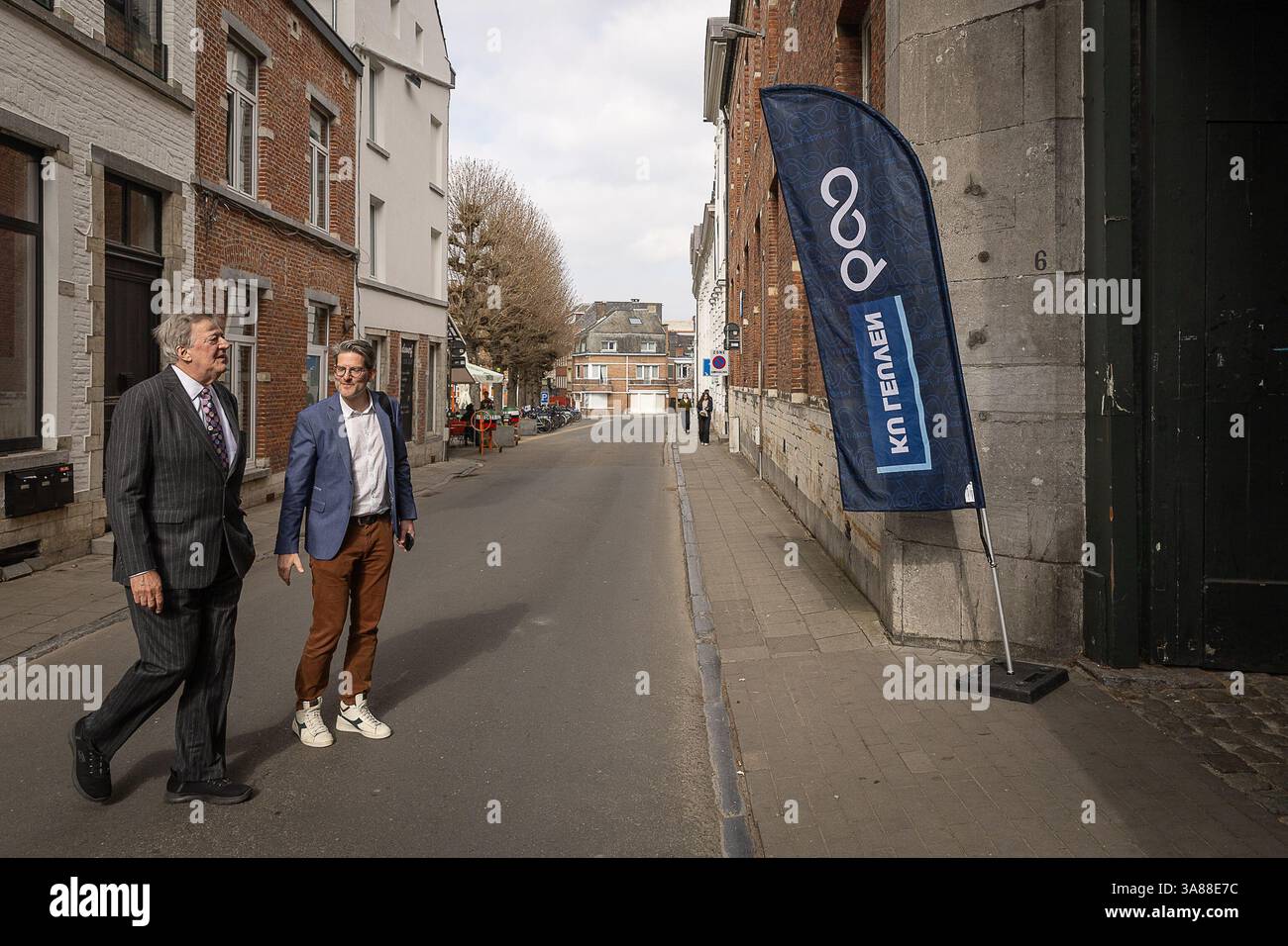 Leuven, Belgium. 28th Mar, 2025. English comedian, director, narrator ...