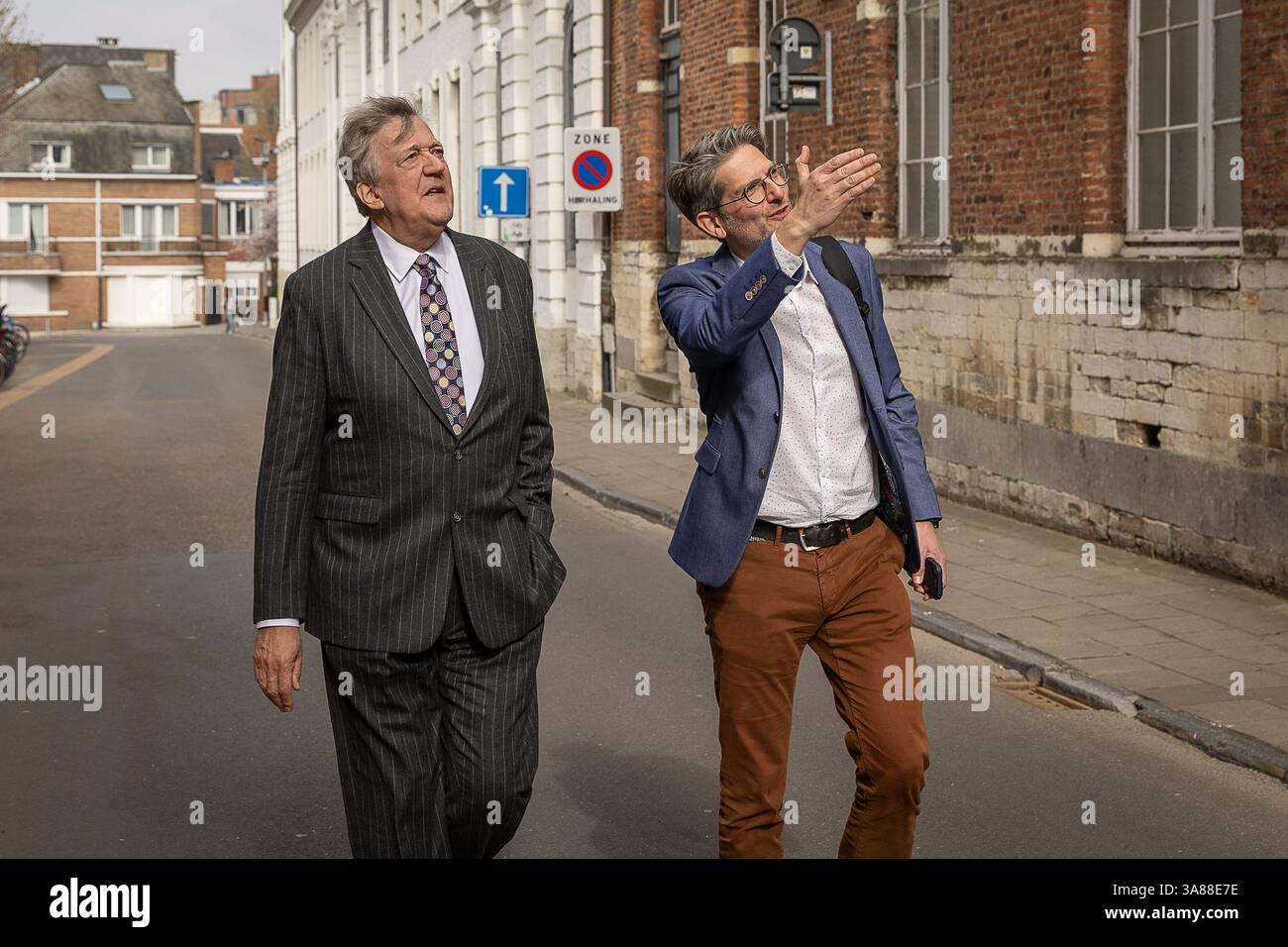 Leuven, Belgium. 28th Mar, 2025. English comedian, director, narrator ...