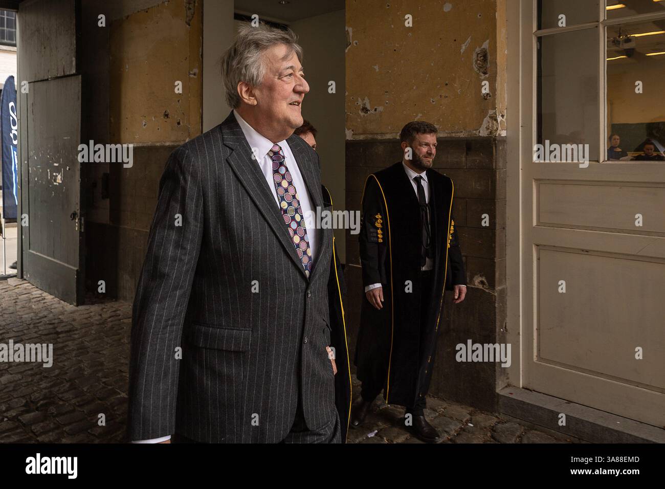 Leuven, Belgium. 28th Mar, 2025. English comedian, director, narrator ...