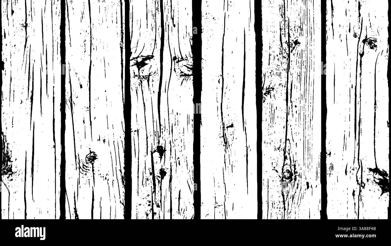 Rustic wood texture with grunge effect. Distressed wooden background ...