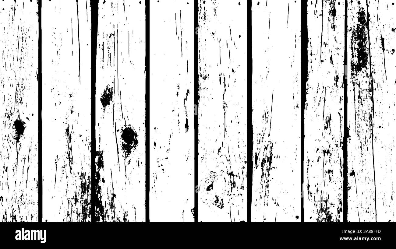 Rustic wood texture with grunge effect. Distressed wooden background ...