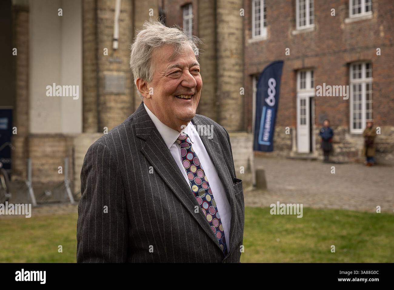 Leuven, Belgium. 28th Mar, 2025. English comedian, director, narrator ...