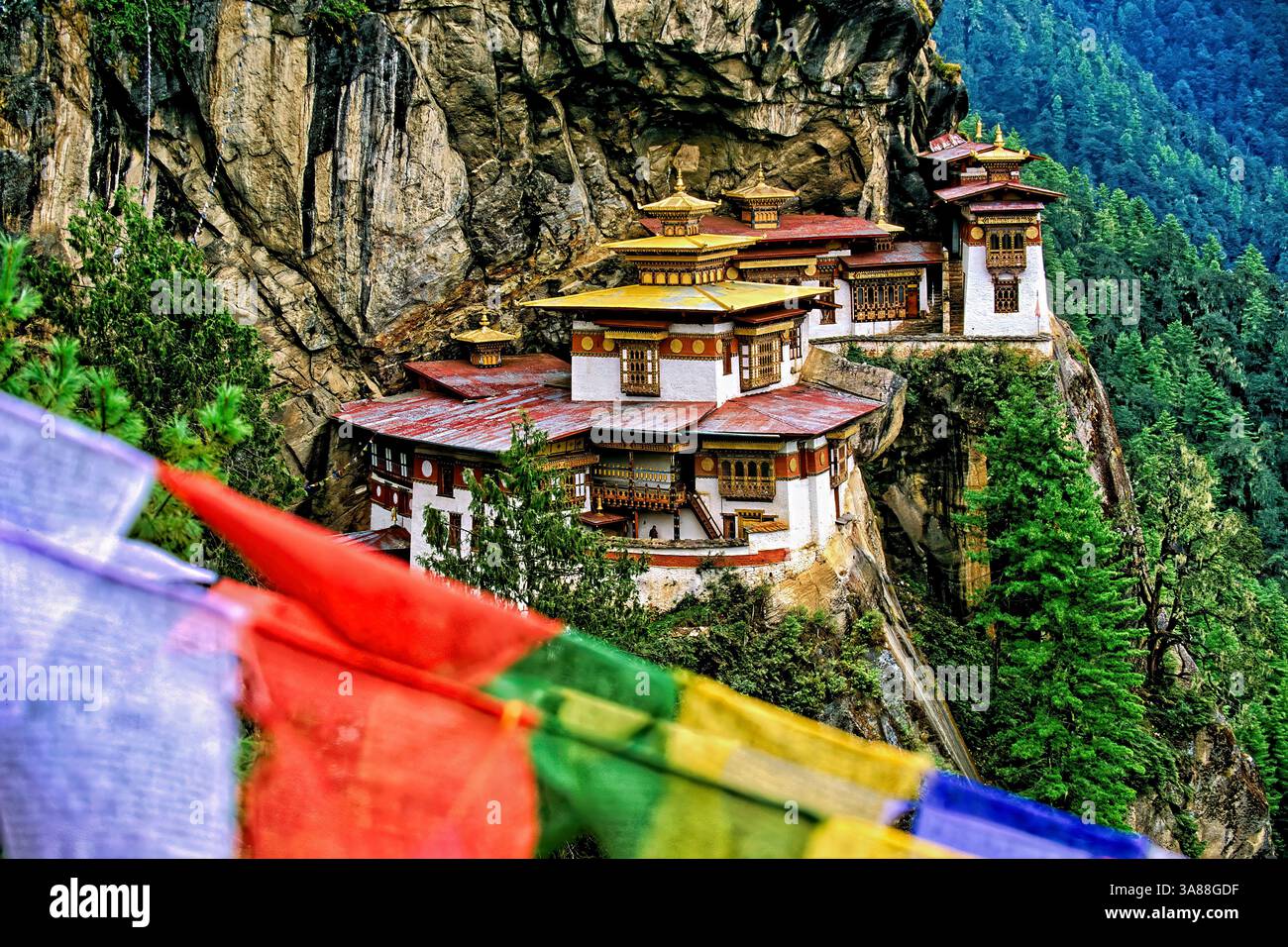 Bhutan. Taktsang is one of the most venerated pilgrim sites of the ...