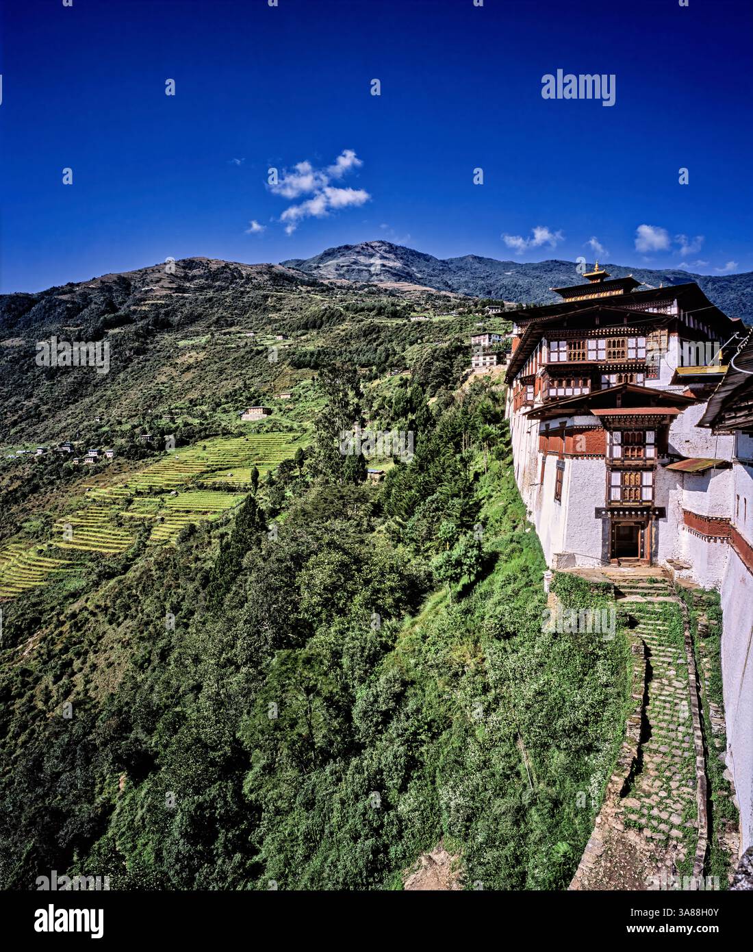 Birds eye view monastery hi-res stock photography and images - Alamy