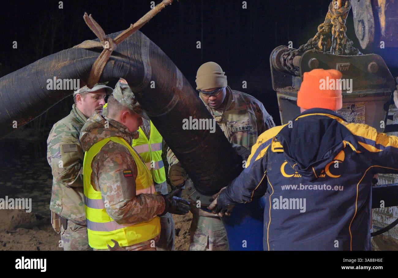 In this image provided by the U.S. Army, U.S. Army soldiers from the ...