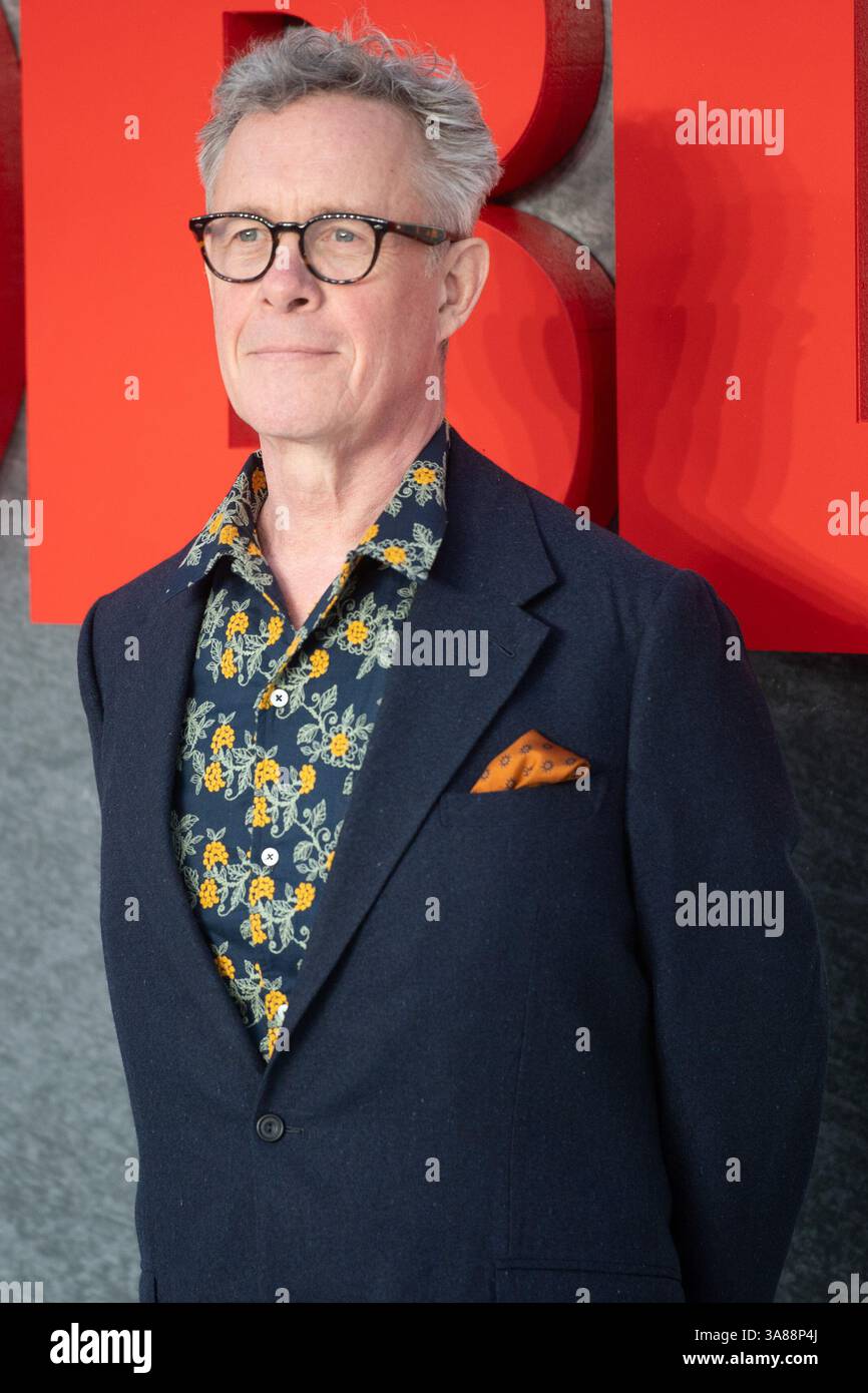 London, UK. 27 Mar, 2025. Pictured: Alex Jennings attends The "Mobland ...