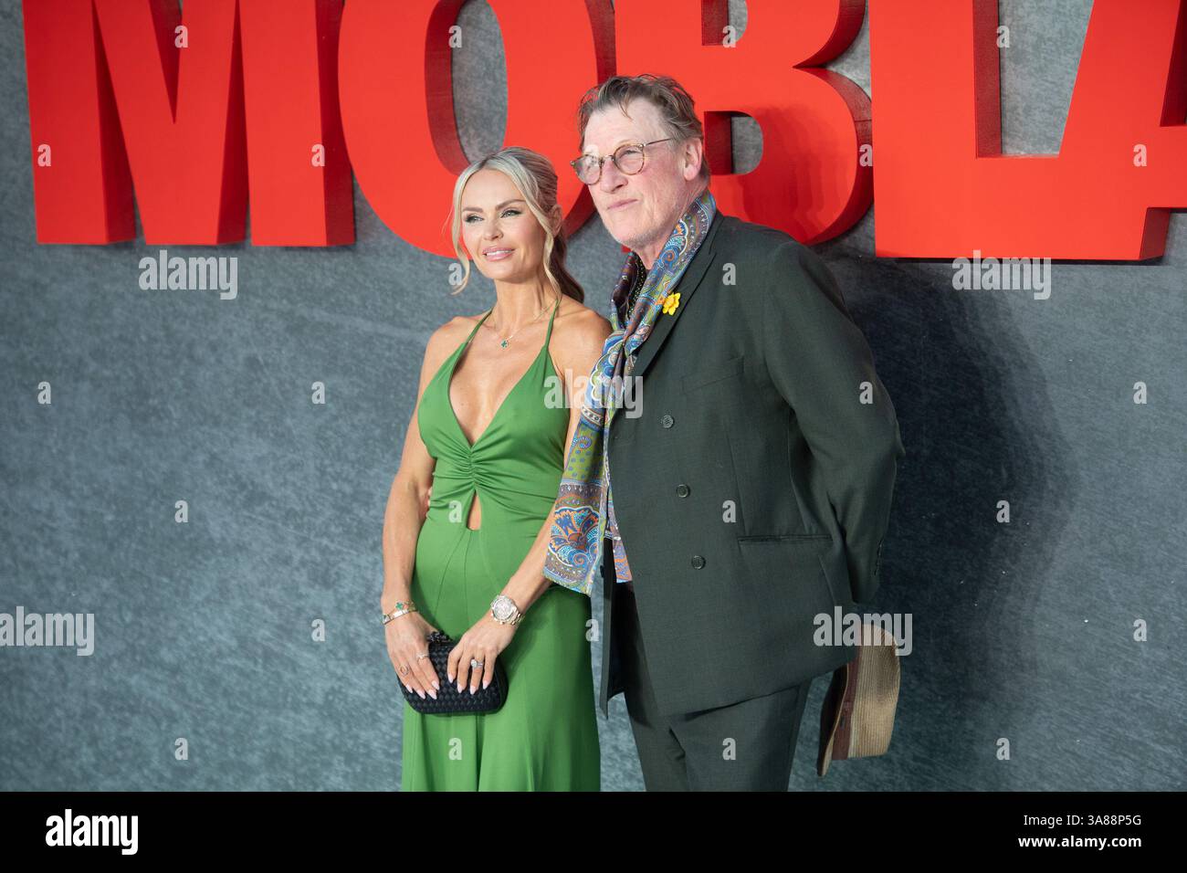 London, UK. 27 Mar, 2025. Pictured: Annie Cooper and Geoff Bell attends ...